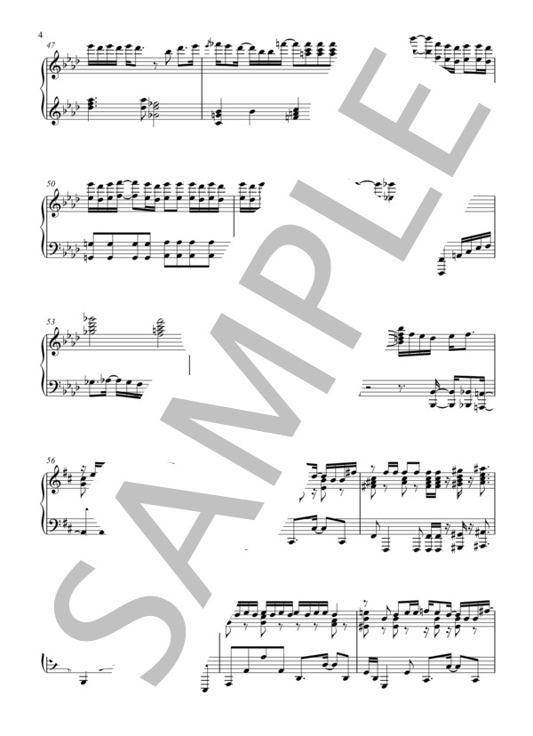 【楽譜】 Vinyl / King Gnu (ピアノソロ / 上級) - Piascore 楽譜ストア